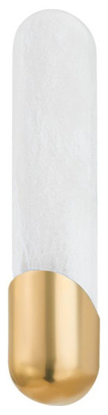 Rome LED Wall Sconce, Vintage Brass - Transitional - Wall Sconces - by ...