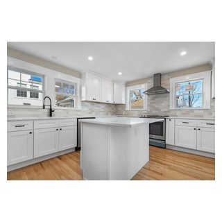 The Weymouth Kitchen Makeover - Modern - Kitchen - Boston - by Wow ...