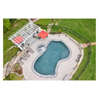 Freeform Pool in Bolton, CT - Traditional - Pool - Bridgeport - by Aqua ...