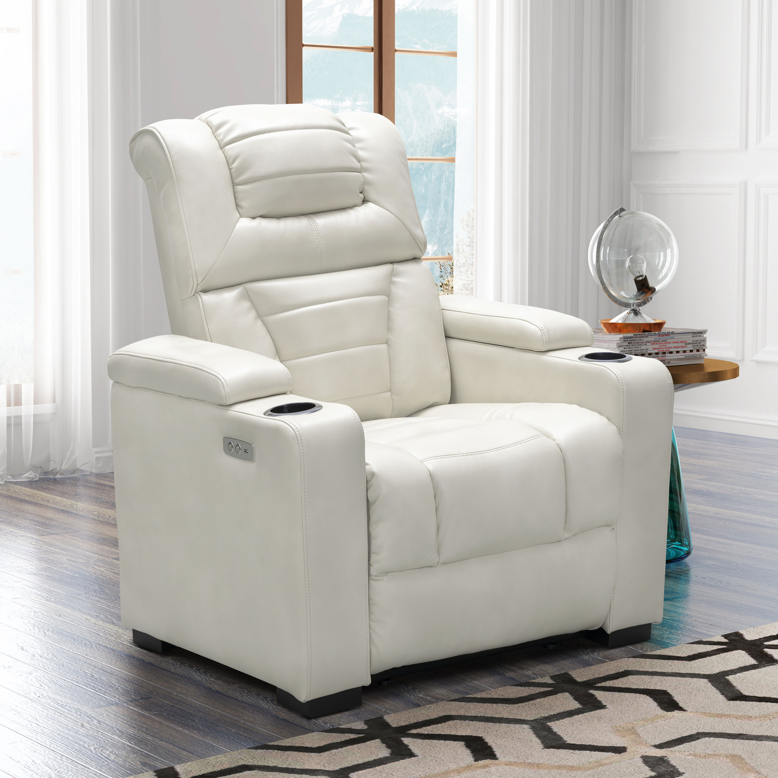Genesis Theatre Power Recliner - Contemporary - Recliner Chairs - by ...