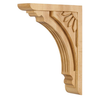 Hardware Resources COR5-3 Corbel, Natural Maple - Traditional - Corbels ...