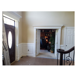 Expansive entry door trim - Traditional - Entry - Philadelphia - by ...