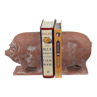 Pig Bookend - Farmhouse - Bookends - by Expo Decor LLC | Houzz