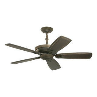 Emerson Monaco 60" Ceiling Fan Golden Espresso With Vintage Black ...