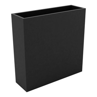 Studio Vondom Wall Planter 47.25"W Basic Anthracite - Transitional ...