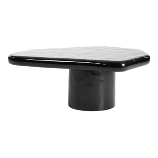Eternal Black Coffee Table Gloss Finish Easy Care - Transitional ...