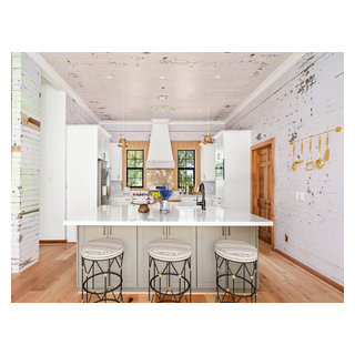 Imprints in Lavender - Farmhouse - Kitchen - Houston - by Steven Allen ...