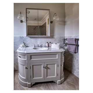 Classic marble vanity unit - Traditional - Bathroom - Surrey - by York ...