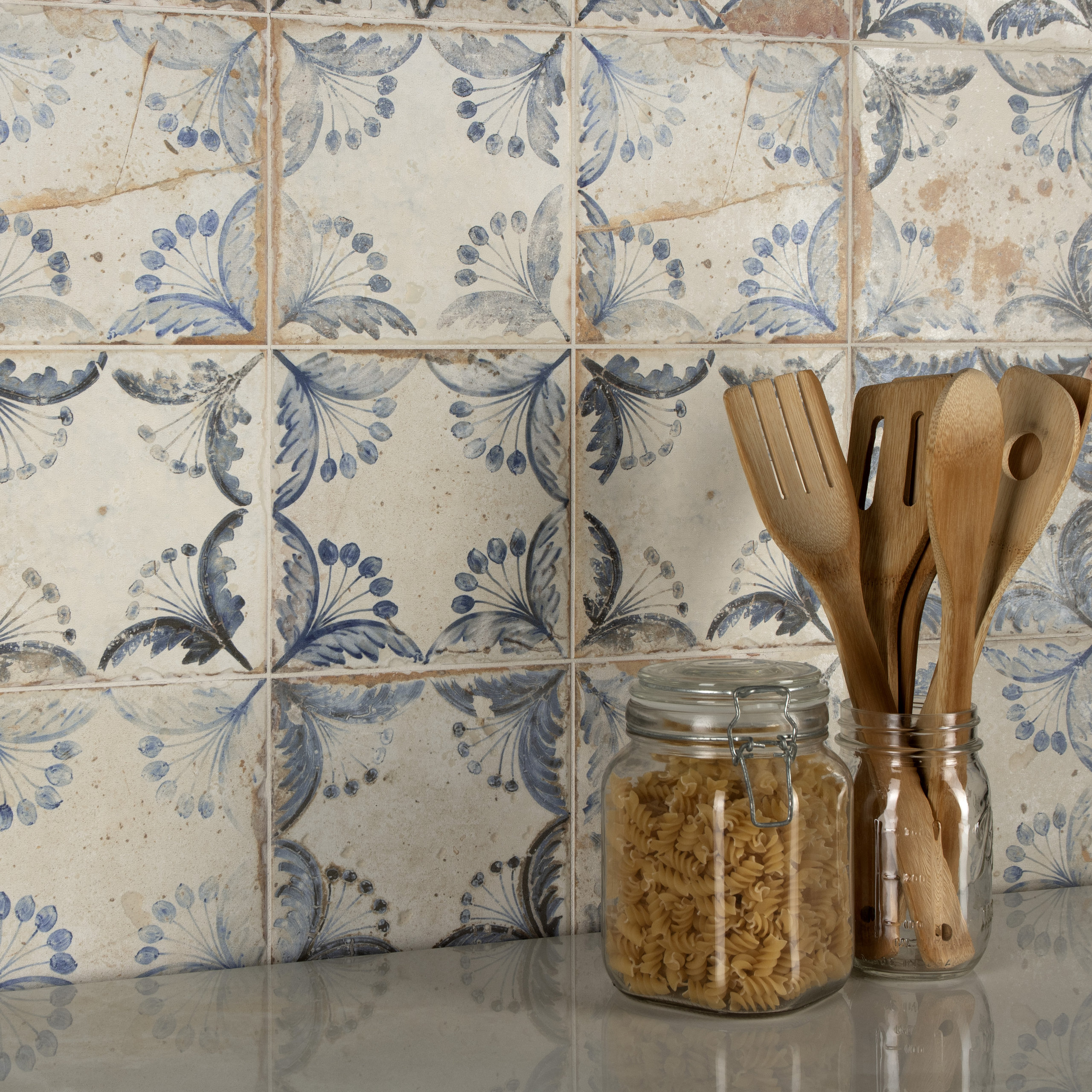 Artisan Oldker Ceramic Floor and Wall Tile - Farmhouse - Wall And Floor ...