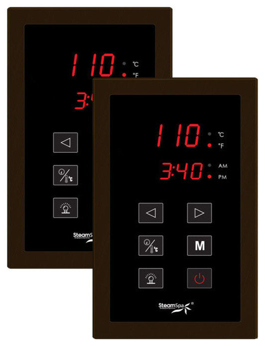 Dual Touch Panel Control System, Oil Rubbed Bronze, 1.25 in L x 4.25 in ...