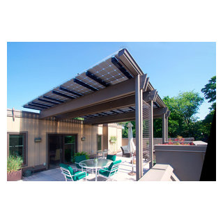 Penthouse Solar PV Canopy - Contemporary - Bridgeport - by Wolfworks ...