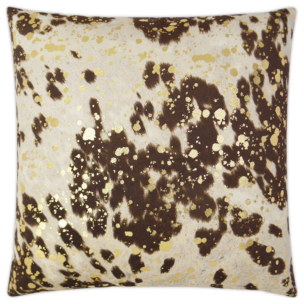 Mottley Moo Pillow - Milk, 24" x 24" - Contemporary - Decorative ...