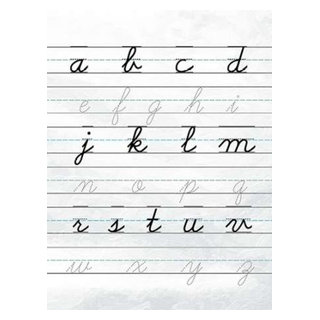 A to Z Penmanship Poster Print by Sheldon Lewis - Item ...