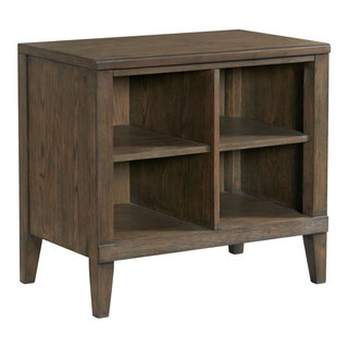 Preston 30" Wide Cabinet, Weathered Vintage Oak - Transitional ...