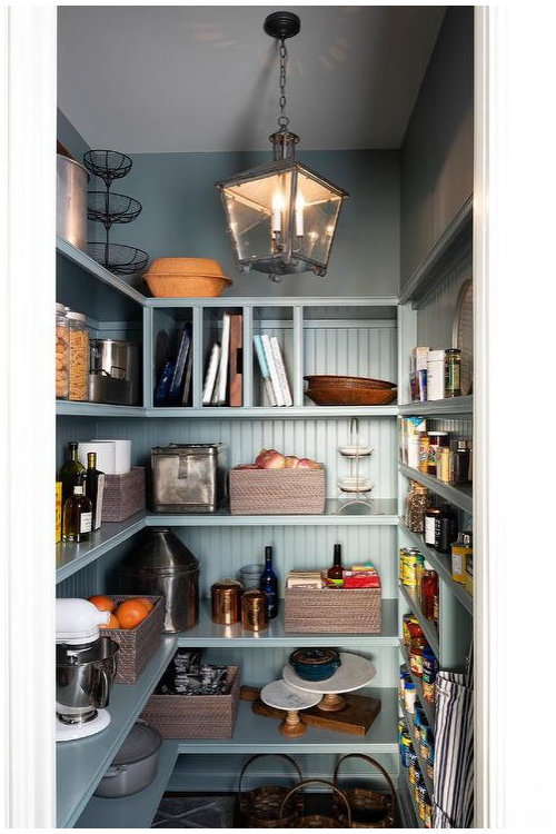 WTD with shallow wall in small walk-in pantry?