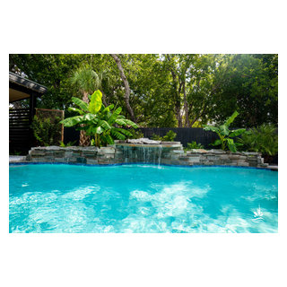 Tropical Rainforest - Asian - Pool - Dallas - by Selah Pools & Spas ...