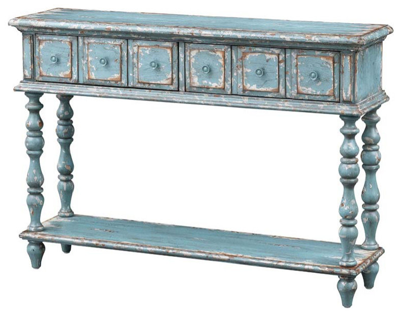 Two Drawer Console Table - French Country - Console Tables - by Bison ...