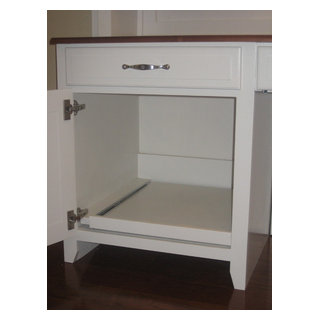 Slide out printer trays - Traditional - Orange County - by CustomBuilt ...