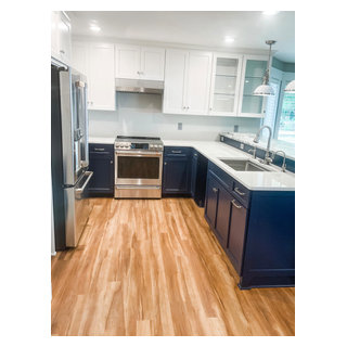 Contrasting Kitchen Cabinets - Modern - Kitchen - Other - by DOOR ...