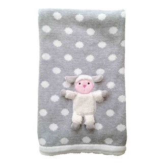 Lamby 3-D Blanket - Modern - Blankets - by The Little Acorn | Houzz