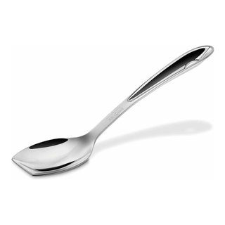 All Clad Cook Serve Solid Spoon - Contemporary - Serving Utensils - by ...