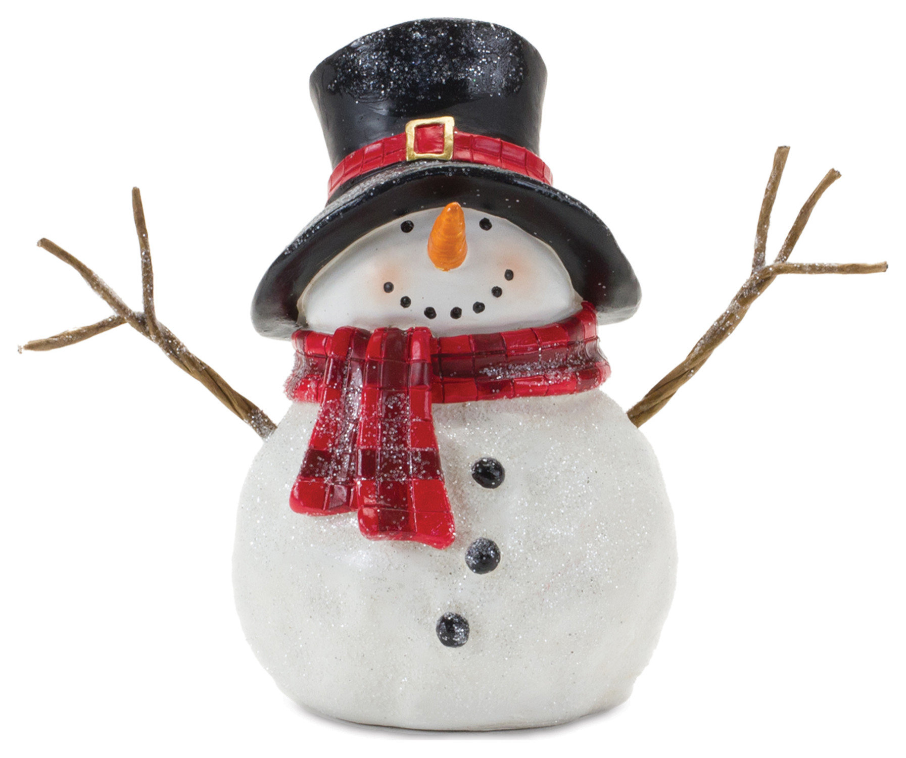 Snowman (2 Asst) 6"H Resin - Traditional - Holiday Accents And ...
