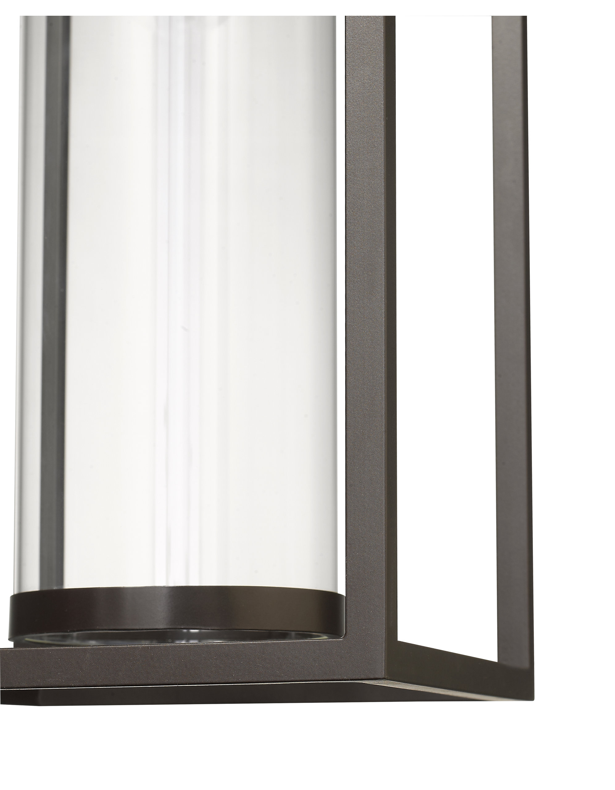 Zlite 584CHB-DBZ-OBS 1-Light Outdoor Chain Mount Ceiling Fixture, Clear ...