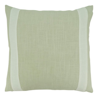 Banded Design Throw Pillow, 20" - Transitional - Decorative Pillows ...
