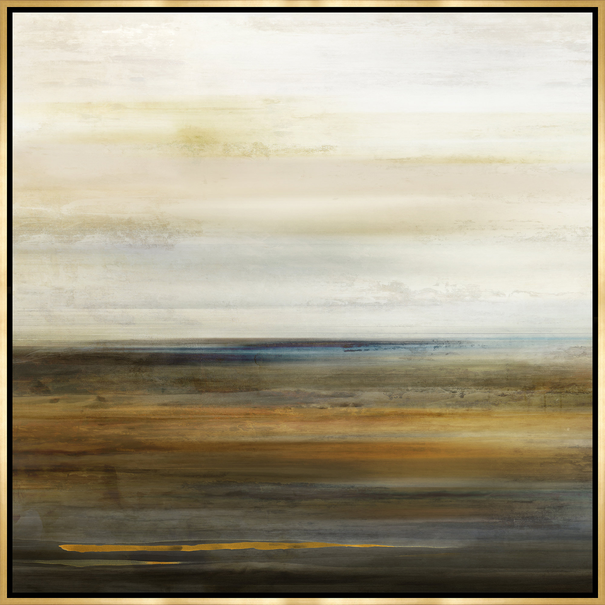 Linear Thoughts II, 31.25"x31.25" - Contemporary - Prints And Posters ...