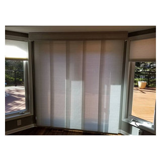 Panel Track Shades for sliding glass doors - An Alternative To Vertical ...