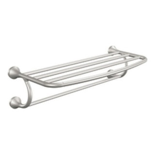 Moen YB2894 Eva 24" Stainless Steel Towel Rack - Contemporary - Towel ...