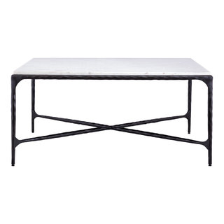 Seville Forged Coffee Table Graphite - Industrial - Coffee Tables - by ...