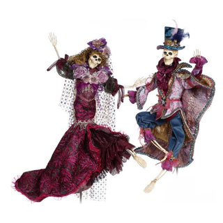 Mark Roberts Fall 2023 Dashing Skeleton, Large 29-31'' Assortment of 2 ...