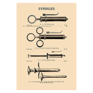 Syringes, 12" x 18" - Traditional - Prints And Posters - by Buyenlarge ...