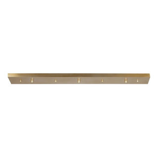 36 Inch 3 Port Linear Canopy-Satin Brass Finish - Pendants - Canopies ...