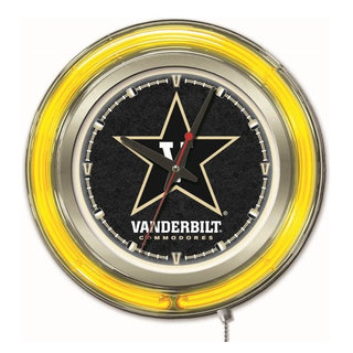 Vanderbilt Neon Clock - Contemporary - Wall Clocks - by Holland Bar ...