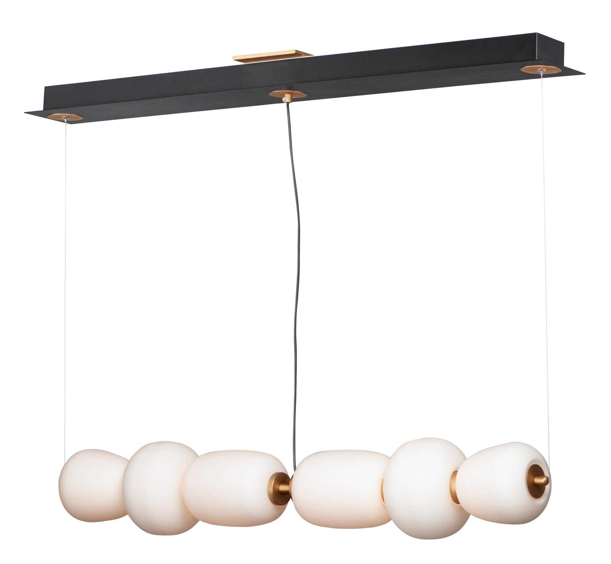 ET2 E25068-92 Soji 2 Light 6"W LED Linear Chandelier - Contemporary ...