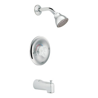 Moen 2353 Tub and Shower Trim - Transitional - Tub And Shower Faucet ...