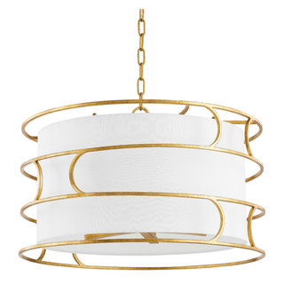Troy Lighting Reedley Five Light Chandelier - Transitional ...