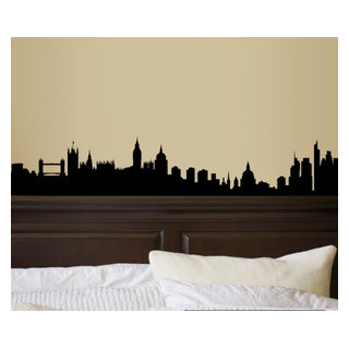 London UK Skyline Vinyl Wall Decal or Car Sticker SS104EY, 48 in ...