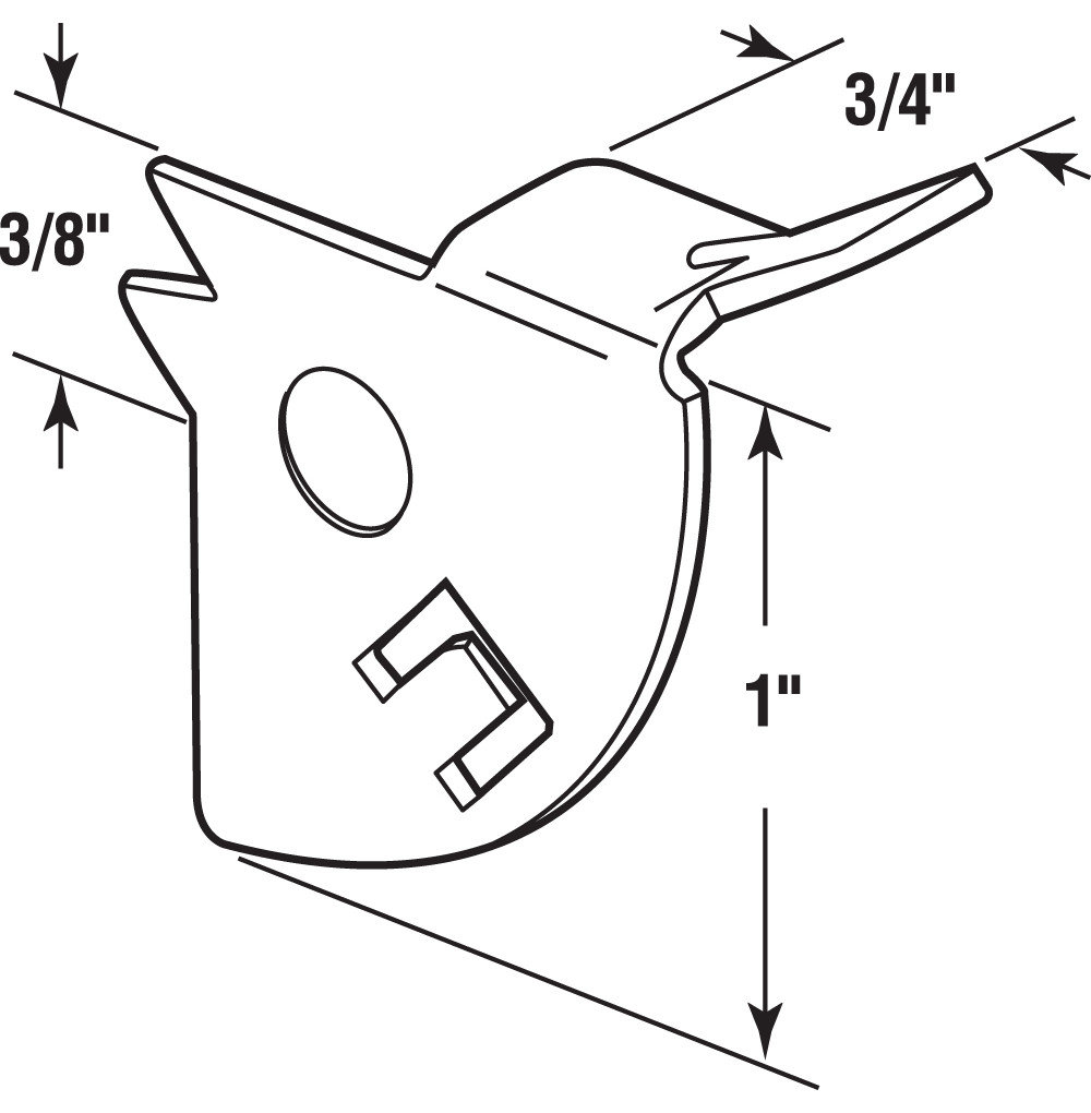 Knife Latches Left Hand, Mill, 25Pack - Window Hardware And Parts - by ...