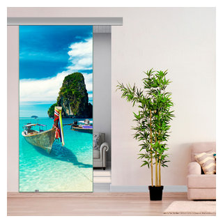 Digital Printing On Sliding Glass Doors ALU100, 36"x84" - Contemporary ...