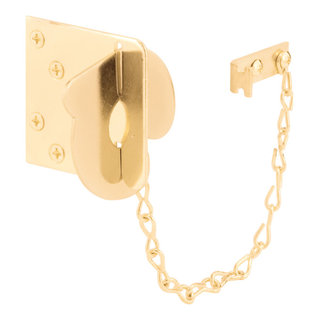 Brass Plated Texas Security Bolt - Transitional - Door Locks - by Prime ...