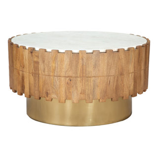 Miller Wren Coffee Table Natural - Contemporary - Coffee Tables - by ...