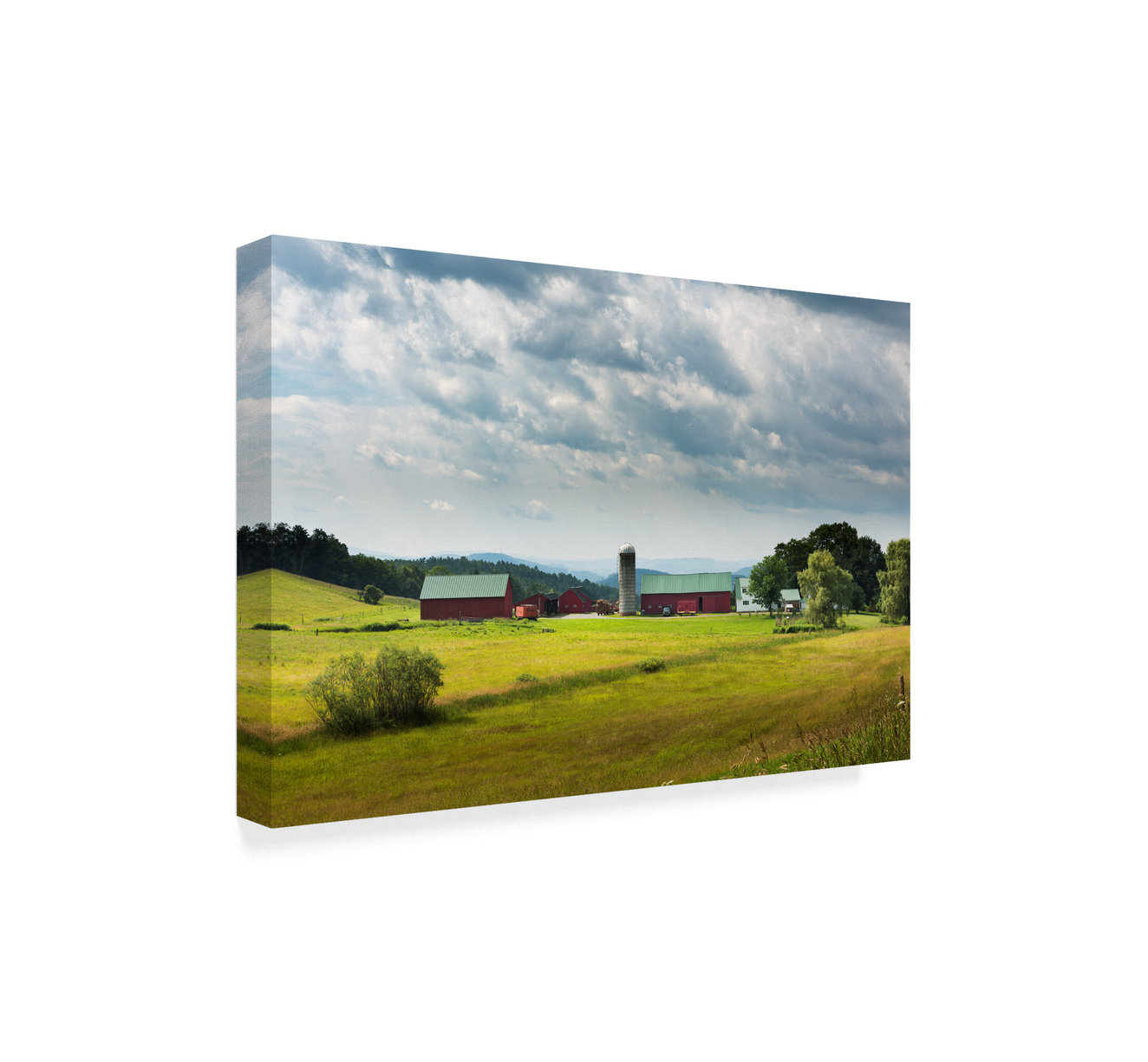 Brenda Petrella Photography Llc 'Vermont Farm' Canvas Art, 19"x12 ...