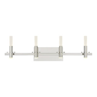 Torna 8 Light Bathroom Vanity Light, Polished Nickel - Transitional ...