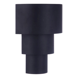 Craftmade Midtown 1-Light Medium Outdoor 3 Tier LED Wall, Midnight ...