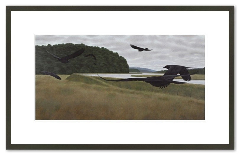 Seven Crows, 1980, 16" x 20" - Artwork - by Museum Store Products, Inc ...