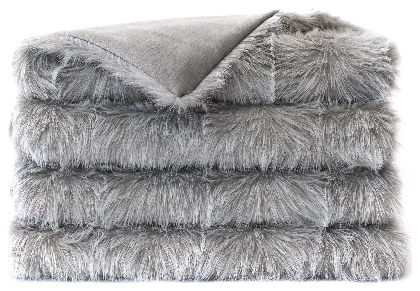 Ermelo Throw - Dove, 54" x 68" - Contemporary - Throws - by Sideboards ...