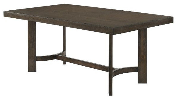 Acme Farren Dining Table Espresso Finish - Transitional - Dining Tables ...